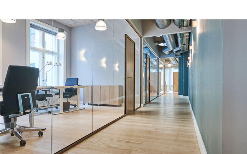 TRIPLAN LITE® | 34 - 43 dB | WOODglazed wall system | Triplan