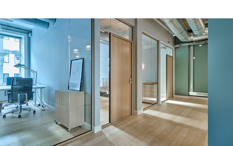 TRIPLAN LITE® | 34 - 43 dB | WOODglazed wall system | Triplan