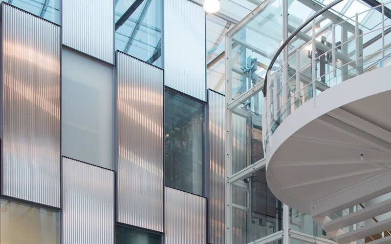 Triplan custom-made solution with Flexica Line, The Gear Building